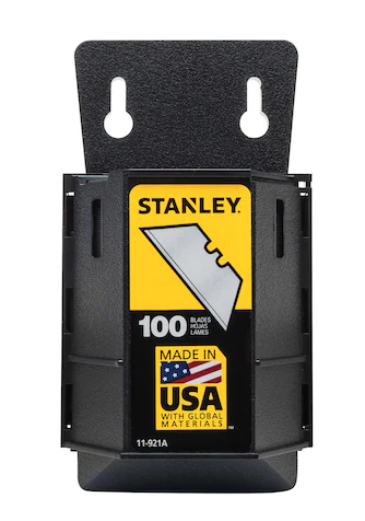 Stanley 1992 Utility Blade 100Pk 11-921A | Inter Build Products