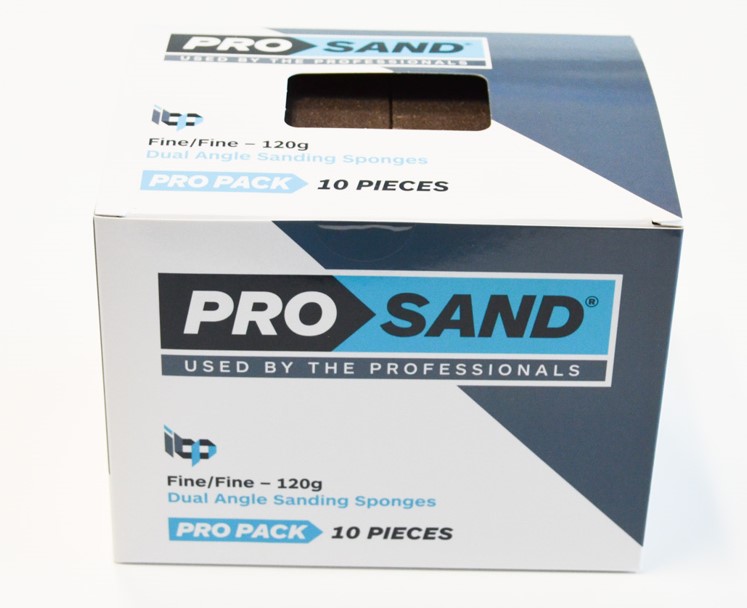 Prosand® Dual Angle Sponge - Fine/Fine - Pro Pack 10 | Inter Build Products